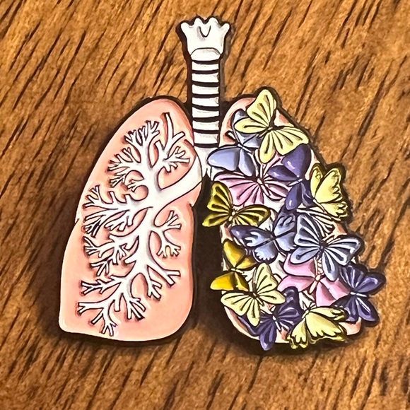 Jewelry | Nwt Butterfly Lung Pin | Poshmark